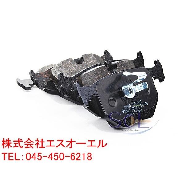 BMW E38 E53 X5 E85 E86 Z4 リア ブレーキパッド 左右セット 735i 3.0i 4.4i 4.6is 4.8is ...