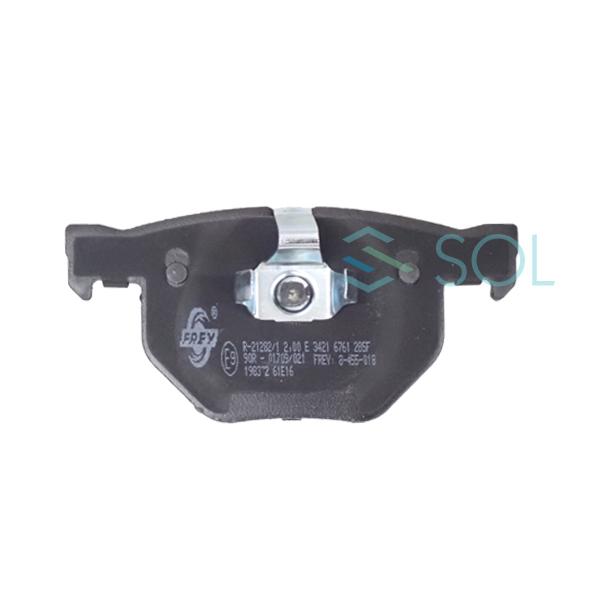 BMW 7シリーズ E65 リア ブレーキパッド 左右セット 735i 34216761285 34216758870 34216753850 ...