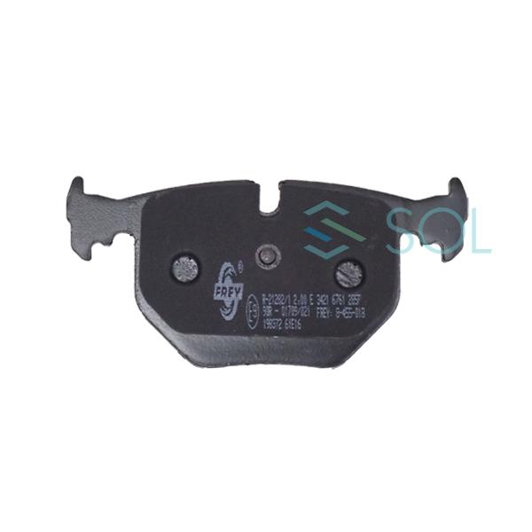 BMW 7シリーズ E65 リア ブレーキパッド 左右セット 735i 34216761285 34216758870 34216753850 ...