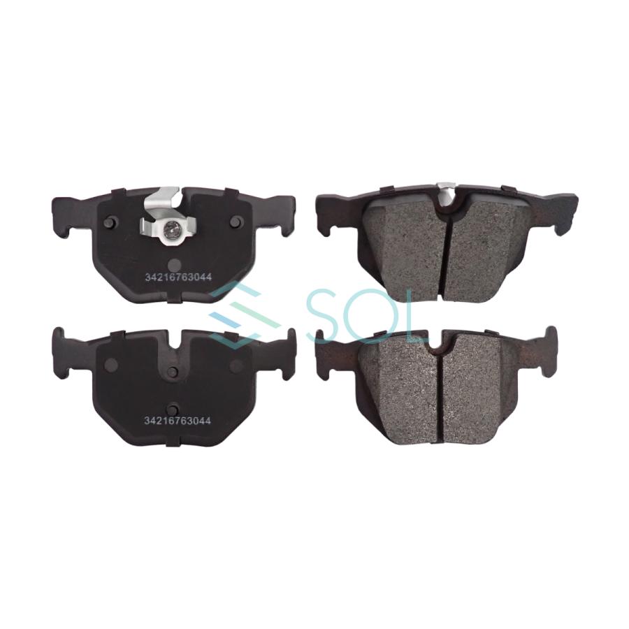 BMW HAPAD リア ブレーキパッド ディスクパッド 左右セット BMW E60 E61 E63 E64 525i 530i 630i ...