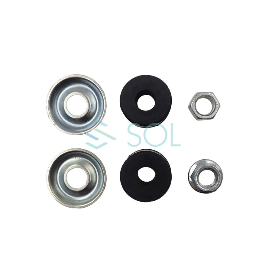 三菱 CAPSOL パジェロミニ H58A フロント スタビリンク スタビライザーリンク ナット付 左右共通 4056A037 18時まで即日 ...