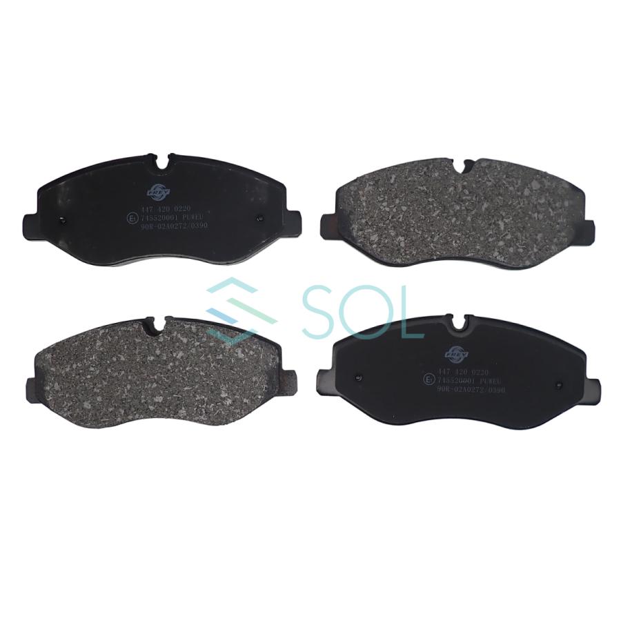 Mercedes-Benz ベンツ W447 フロント ブレーキパッド ブレーキディスクパッド 左右セット V220d V260 ...