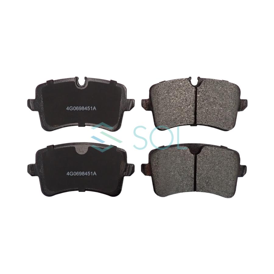 PORSCHE HAPAD リア ブレーキパッド ディスクパッド 左右セット ポルシェ マカン 95B 4G0698451A ...