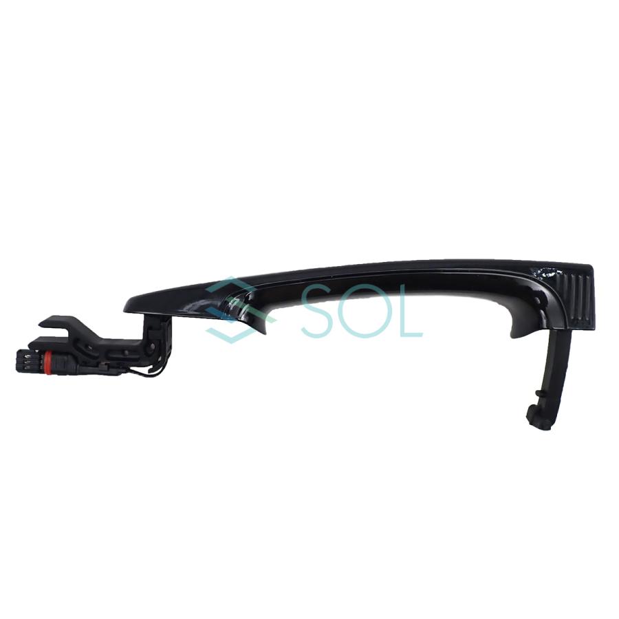 BMW E90 E91 E92 フロント アウタードアハンドル(ブラック塗装) 右側 320i 323i 325i 325xi 330i ...