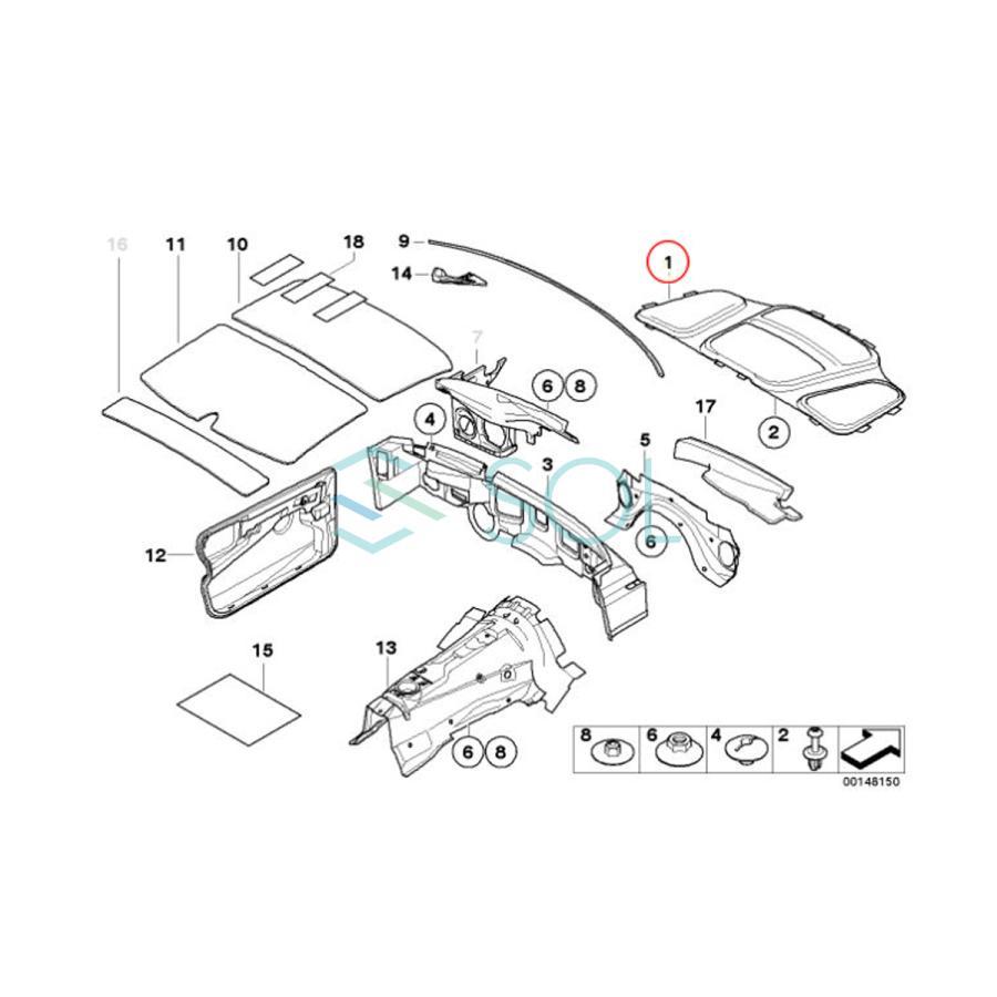 ボンネットヒンジ BMW E60 E61 520i 523i 525i 530i 525D 535D 540i 545i 550i ...
