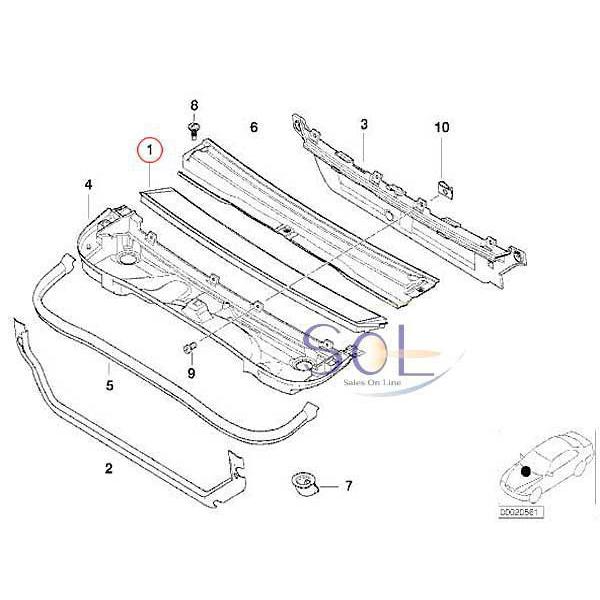 BMW BMW E46 マイクロフィルター エアコンフィルター 320i 323i 325i 328i 330i M3 64319216590 ...