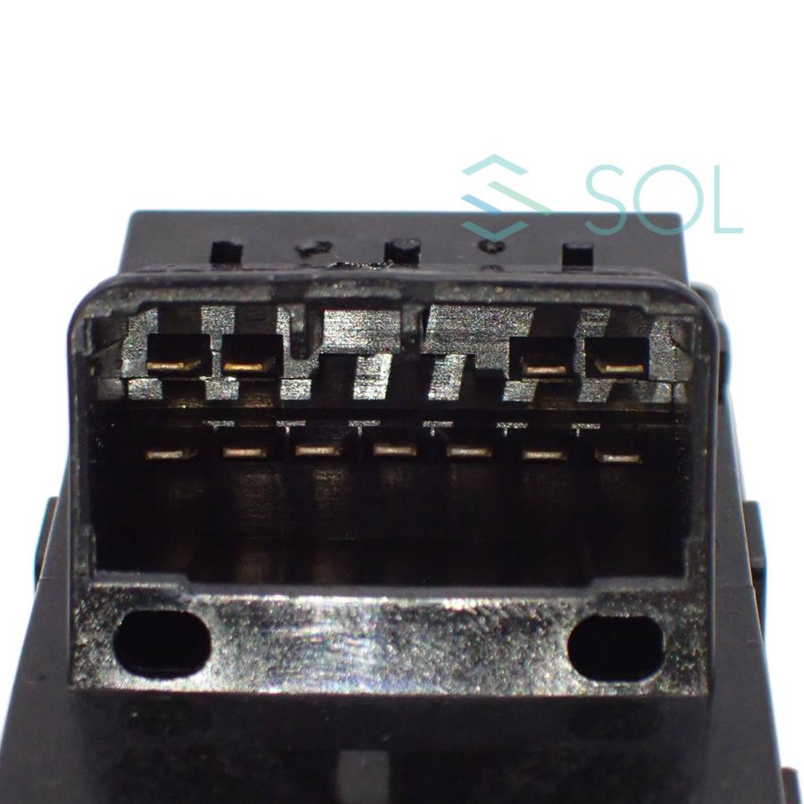 ダイハツ テリオス J111G パワーウインドウスイッチ 集中スイッチ 11ピン 84820-97201-030 84820-97501 ...