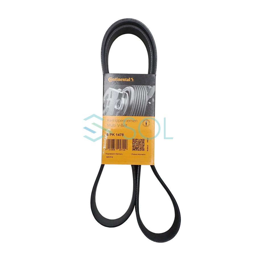 BMW CONTINENTAL F12 640i ファンベルト 8PK1478 11287628659 11287589365 出荷締切18時 : 自動車パーツの宝箱 SOL - 通販 ...