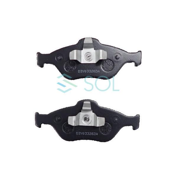 マツダ デミオ(DY3R DY3W DY5R DY5W) ベリーサ(DC5R DC5W) フロント ブレーキパッド 左右セット D3Y0-33-28ZA D3Y0-33-28ZB D3Y0 ...
