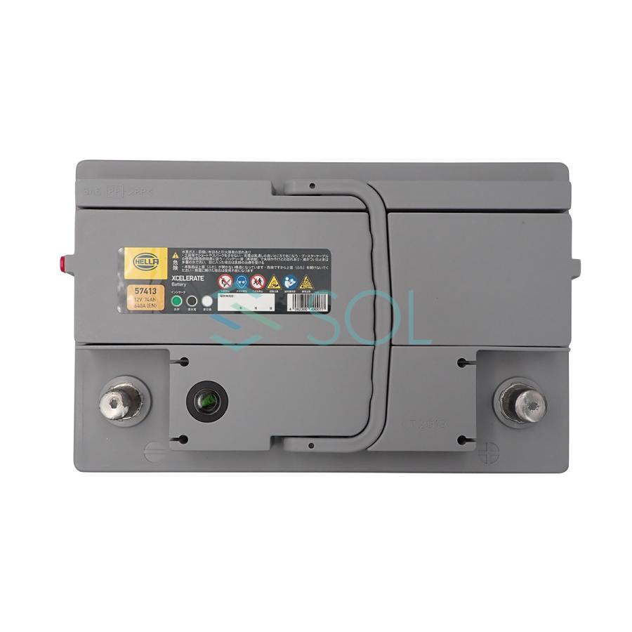 BMW HELLA バッテリー 6シリーズ E24 633 635 C633 1986まで M6 1986から1989 57413 74Ah 出荷締切18時 : 自動車パーツの宝箱 SOL ...