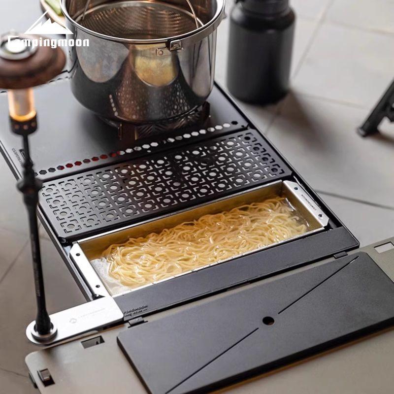 CAMPINGMOON キャンピングムーン(CAMPING MOON) IGT用 ステンボックス 浅型 2L ハーフ ユニット ボックス ステンレス304製 CK-11 : SOLOGEAR ...