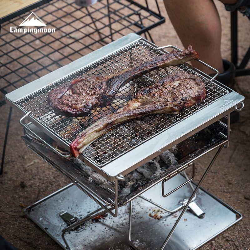 CAMPINGMOON キャンピングムーン CAMPING MOON クリップ金網 焚き火台 網 ソロ 焚火台 4-5人用 焼アミ 替え網 MT-055-W2 : SOLOGEAR Yahoo ...