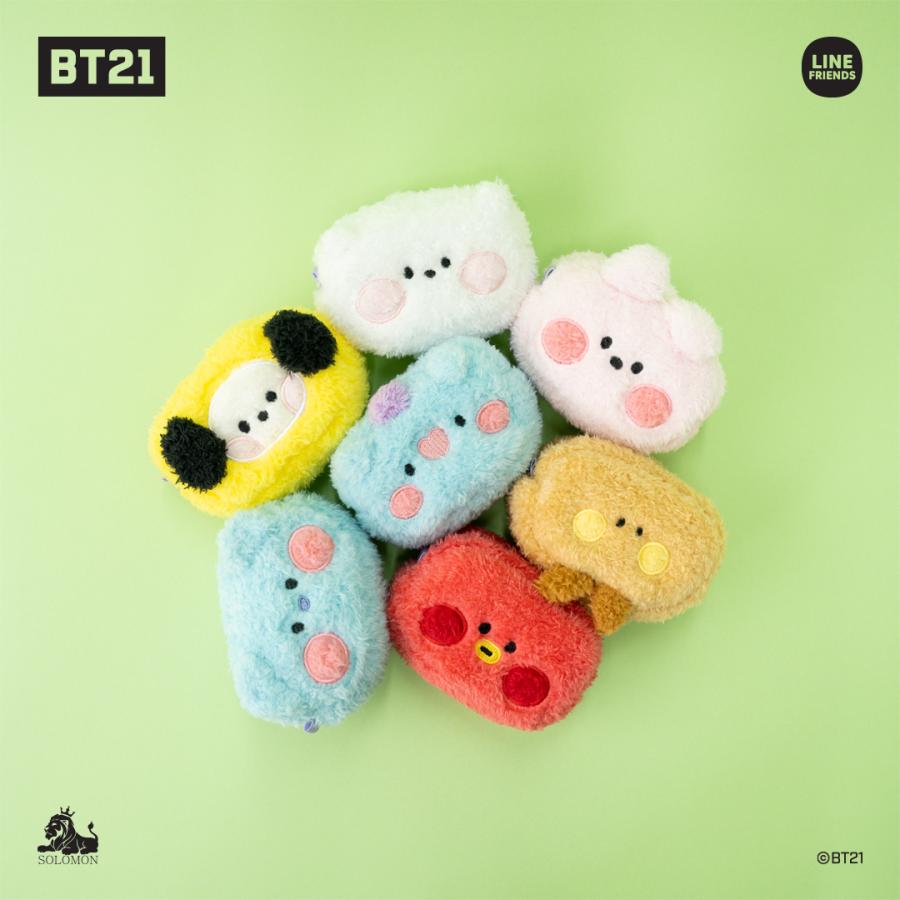 50%OFFセール：】ソロモン商事 BT21 minini コインケース_BCQ_M COIN CASE カラビナ付き ぬいぐるみ ポーチ 小銭入れ 小物入れ : ソロモン - 通販 ...