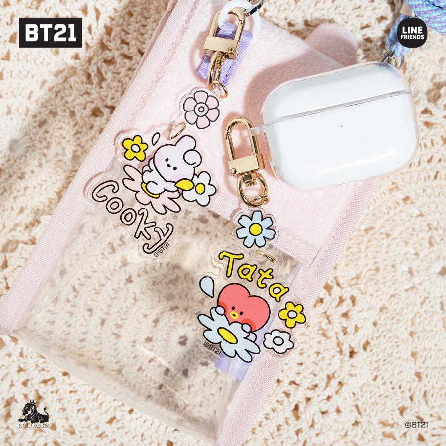BT21 【：50%OFFセール ：】 ソロモン商事 minini Happy Flower アクリルキーリング HFK_M_ACRYLIC KEYRING : ソロモン - 通販 ...