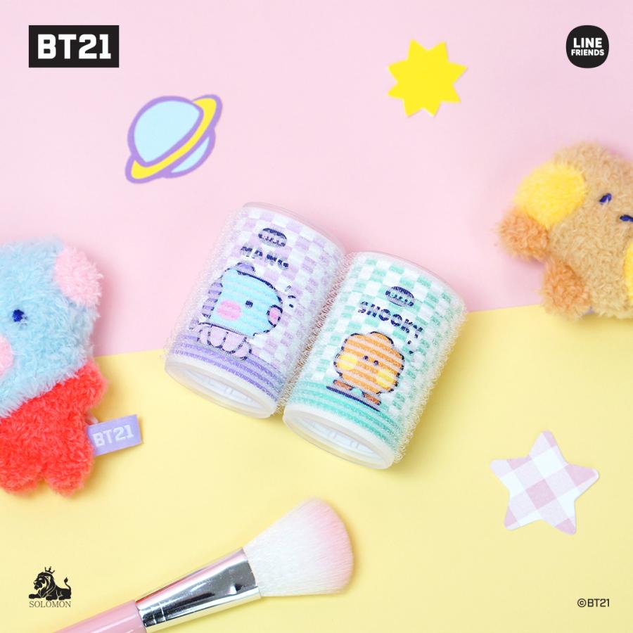 BT21 【：30%OFFセール：】ソロモン商事 minini ヘアロール(2P) HRL_C_HAIR ROLL 前髪カーラー 前髪ロール ヘアー カール : ソロモン - 通販 ...