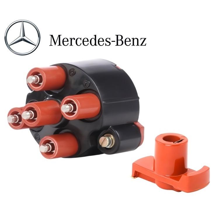 正規純正OEM ベンツ ディスビキャップ ディスビローター セット 190クラス W201 190E Gクラス W463 230G 230GE ...