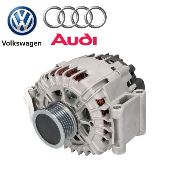 正規優良品 AUDI アウディ Q3 TT オルタネーター ダイナモ オルタ ジェネレーター 06J903023Q 06H903017E ...