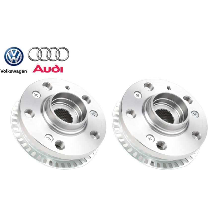 正規純正OEM ワーゲン アウディ ベアリング無 フロント ハブ ホイールハブ 左右 2個 SET VW ゴルフ4 ニュービートル ボーラ ...