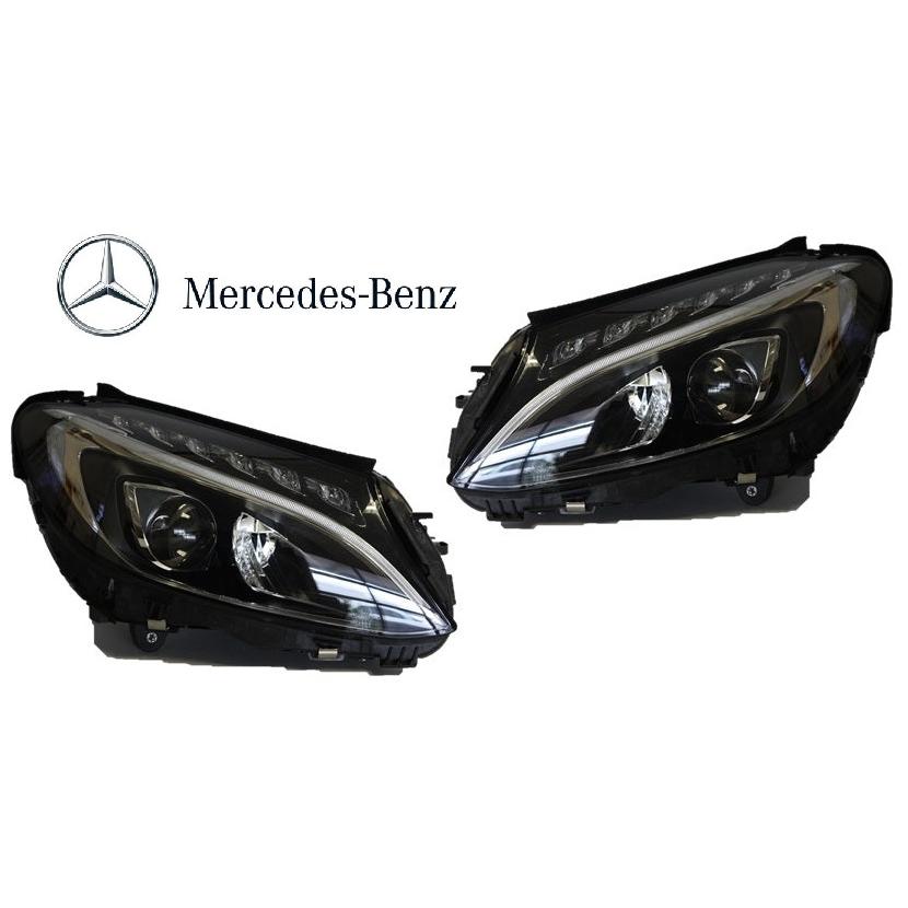 正規純正品 ベンツ 左右 W205 Cクラス 前期 C180 C200 C250 C300 C63 2014.7-2018.6 LED ...