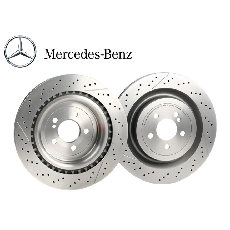 正規純正OEM Mercedes-Benz ベンツ リア リヤ ブレーキローター ディスクローター 左右 2枚 W205 C63 R231 ...