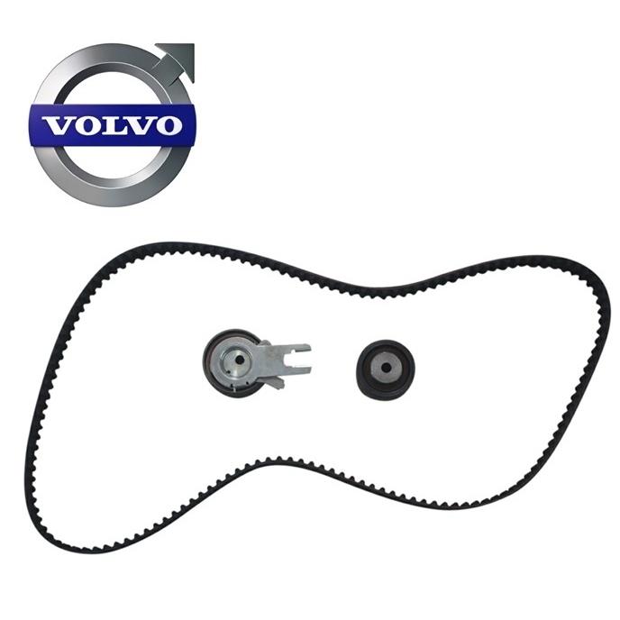 正規純正OEM VOLVO ボルボ S80 XC90 タイミングベルト テンショナー プーリー 3点セット ベルトテンショナー アイドラ ...