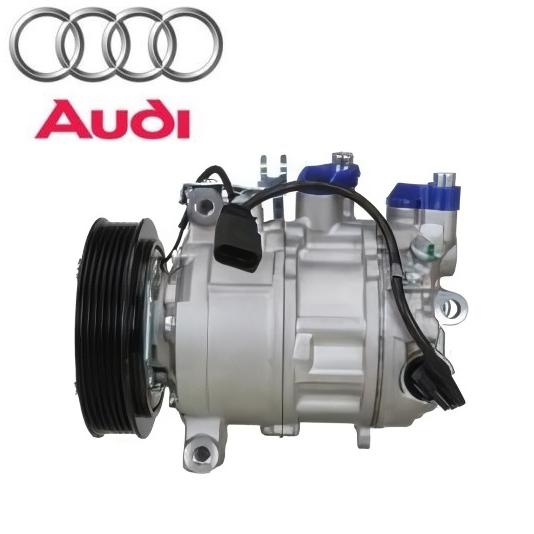 正規優良品 AUDI アウディ A6 C7 4G A7 Q7 4M 3.0 TFSI クアトロ quattro エアコンコンプレッサー AC ...