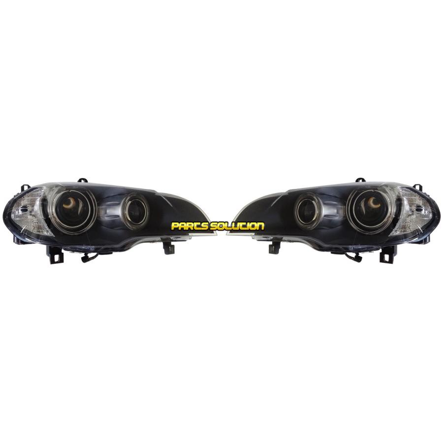 正規純正OEM BMW バイキセノン ヘッドライト ヘッドランプ 左右 SET Xシリーズ X5 E70 3.0d 3.0sd 3.0si 4 ...