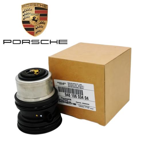 正規純正品 PORSCHE サーモスタット サーモスタッド 970 パナメーラ 95B マカン 958 カイエン サーモ ...