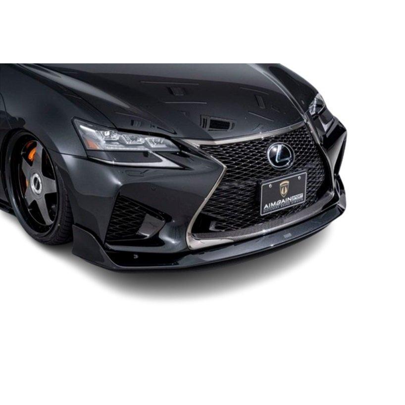 AIMGAIN SPORT LEXUS レクサス 10系 GS F URL10 フロントアンダースポイラー 2015.11- エイムゲイン フロントスポイラー エアロ パーツ GSF ...