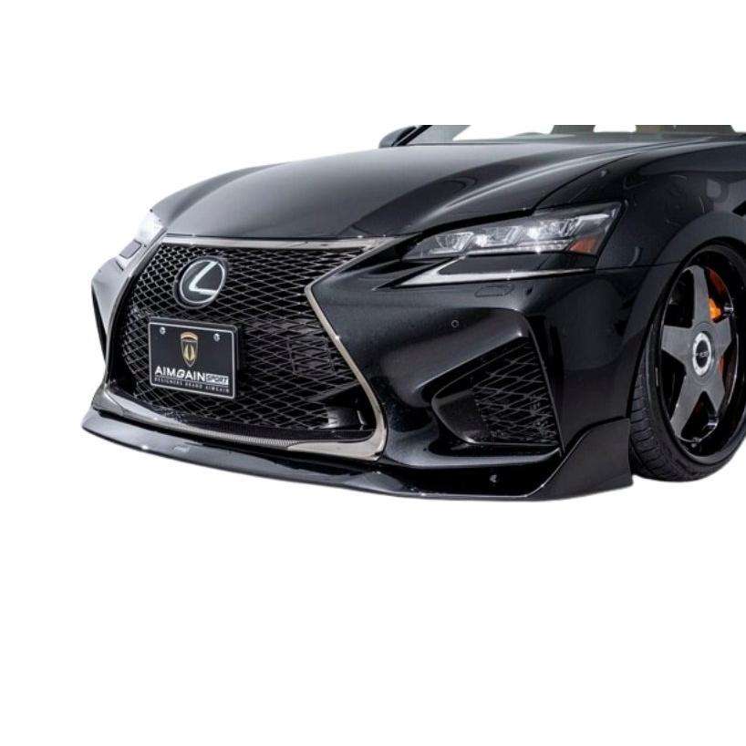 AIMGAIN SPORT LEXUS レクサス 10系 GS F URL10 フロントアンダースポイラー 2015.11- エイムゲイン ...