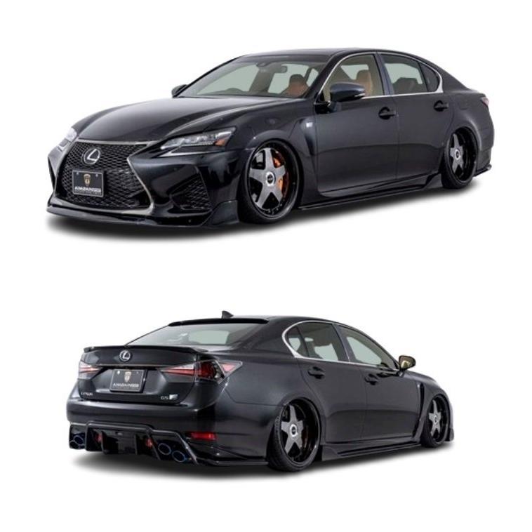 AIMGAIN SPORT LEXUS レクサス 10系 GS F URL10 フロントアンダースポイラー 2015.11- エイムゲイン フロントスポイラー エアロ パーツ GSF ...