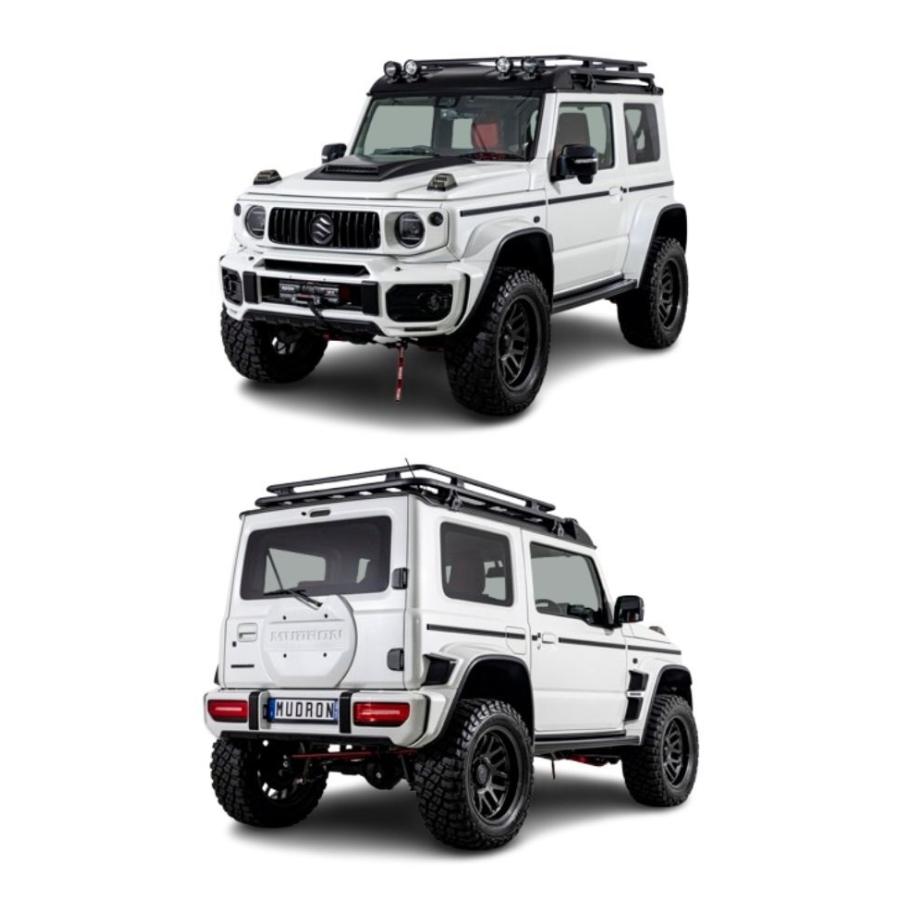 AIMGAIN MUDRON GT-X SUZUKI スズキ JIMNY SIERRA ジムニーシエラ JB74W フロントグリル type1 エイムゲイン フロント グリル エアロ パーツ ...