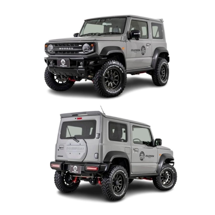 AIMGAIN MUDRON SPORT SUZUKI スズキ JIMNY SIERRA ジムニーシエラ JB74W フロントグリル Type1 エイムゲイン フロント グリル エアロ パーツ ...