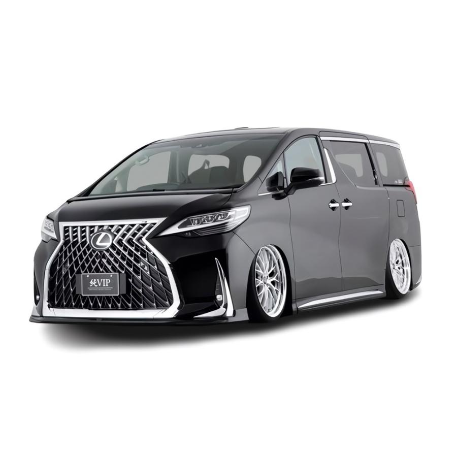 AIMGAIN 純VIP EXE LEXUS レクサス LM350 LM350h フルキット 3点セット フロント サイド リア スポイラー ...