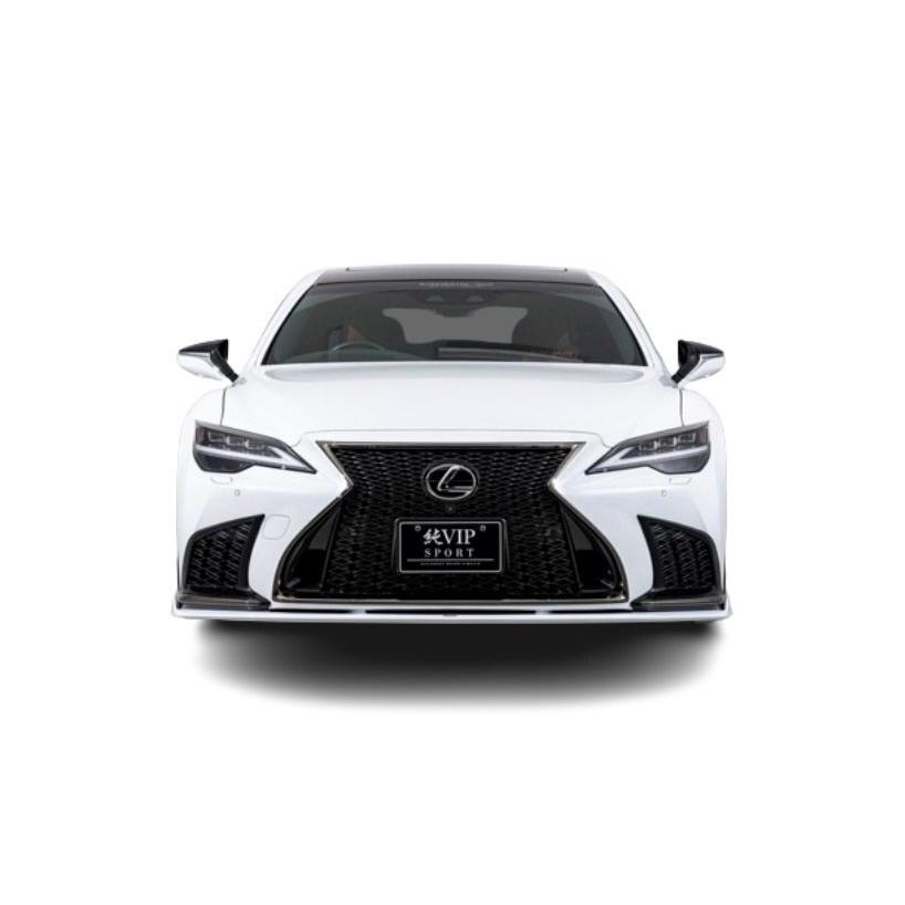 【AIMGAIN】 純VIP SPORT LEXUS レクサス 50系 LS 後期 LS500 LS500h F-SPORT フロントダクトフェンダー FRP製 2020.11- エイムゲイン ...