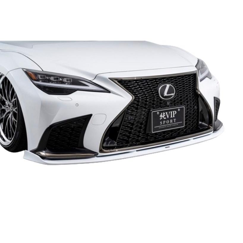 AIMGAIN 純VIP SPORT LEXUS レクサス 50系 LS 後期 LS500 LS500h F-SPORT フロントアンダースポイラー FRP製 2020.11- エイムゲイン ...