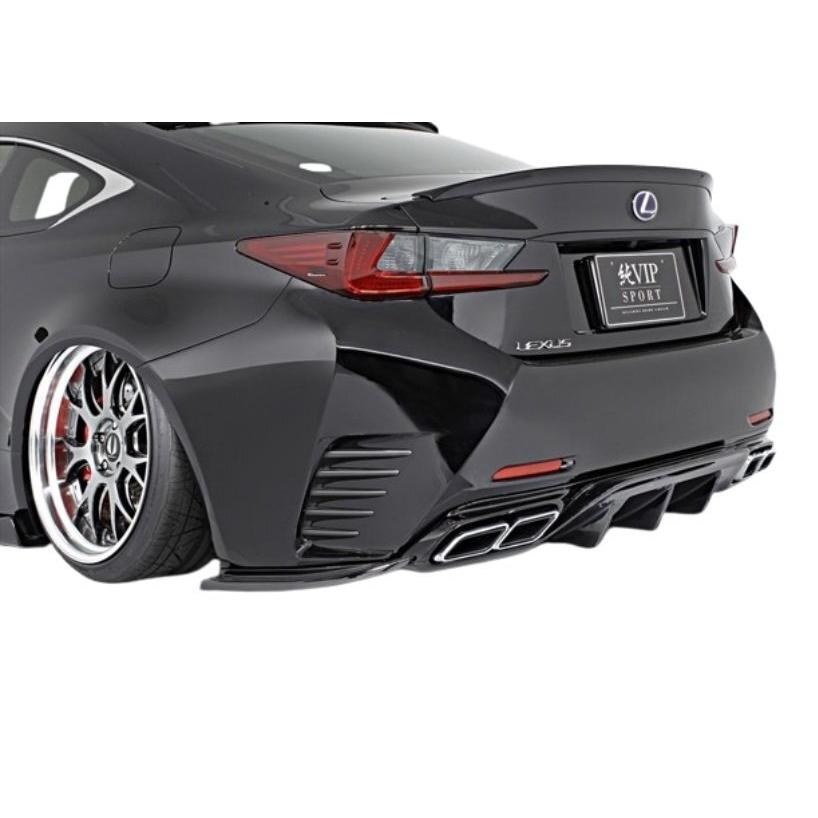 AIMGAIN 純VIP SPORT typeII LEXUS レクサス RC RC350 RC300h F-SPORT 前期 リアディフューザー リヤディフューザー 2014.10-2018 ...