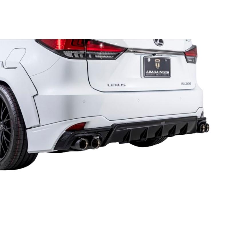 AIMGAIN SPORT LEXUS レクサス RX300 F-SPORT RX 後期 リアハーフスポイラー タイプII AGL20W ...