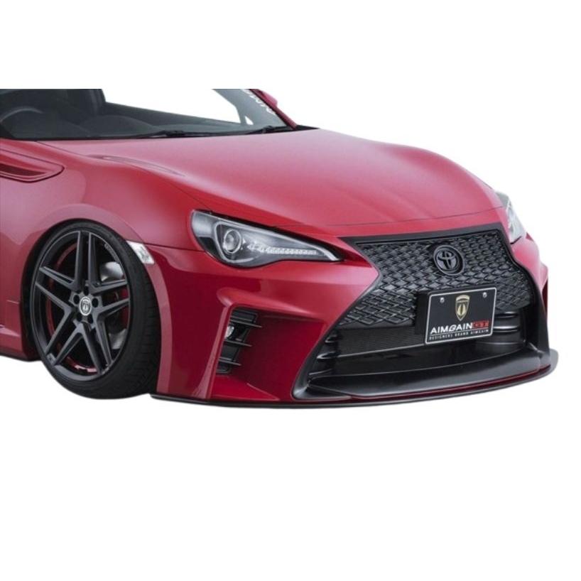 AIMGAIN GT-F SUBARU スバル BRZ ZD6 ZC6 前期 後期 フロントバンパー アンダーリップ エイムゲイン フロント ...