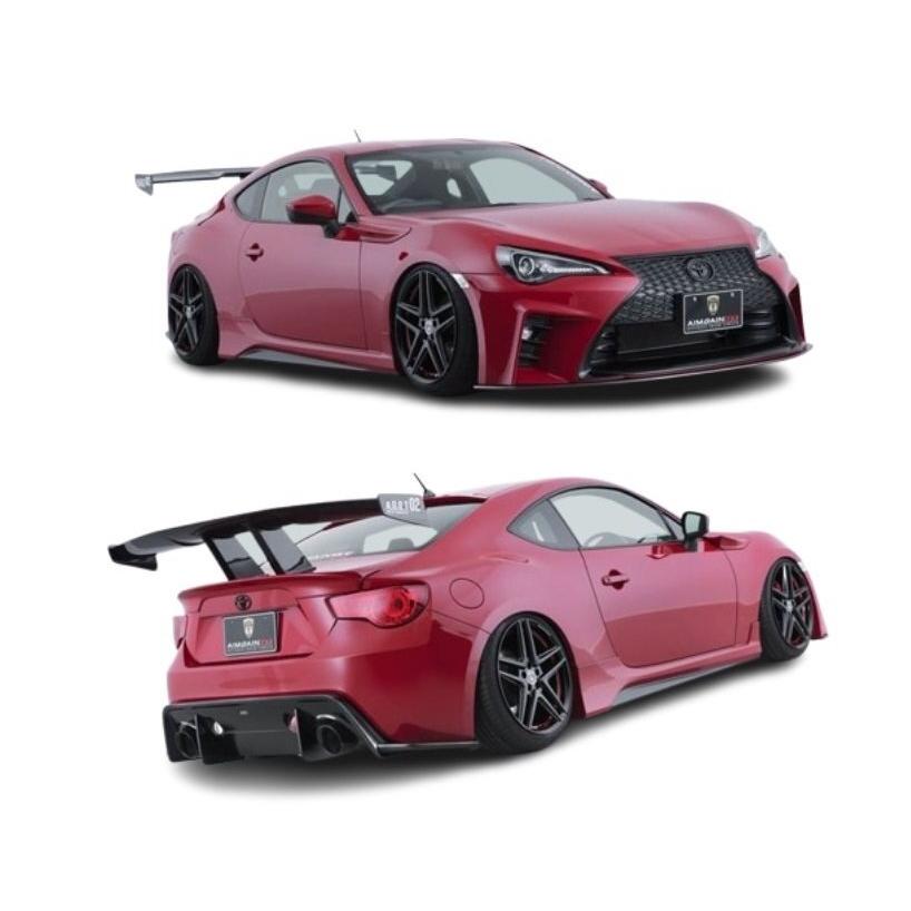 AIMGAIN GT-F SUBARU スバル BRZ ZD6 ZC6 前期 後期 フロントフェンダーフィン エイムゲイン フロント ...