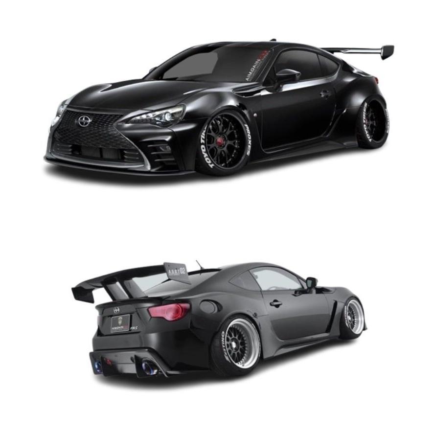 AIMGAIN GT-F SUBARU スバル BRZ ZD6 ZC6 前期 後期 トランクスポイラー ワイドフェンダー Ver エイムゲイン ...