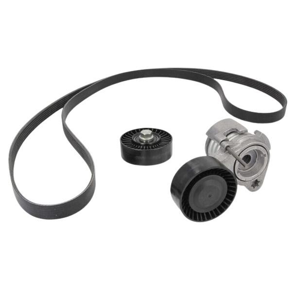 正規純正OEM BMW ファンベルト テンショナー プーリー 3点SET X1 E84 X3 E83 X5 E70 11287628650 ...
