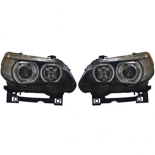 正規純正OEM BMW バイキセノン ヘッドライト 左右 セット 5シリーズ E60 E61 530d 530i 535d 545i ...