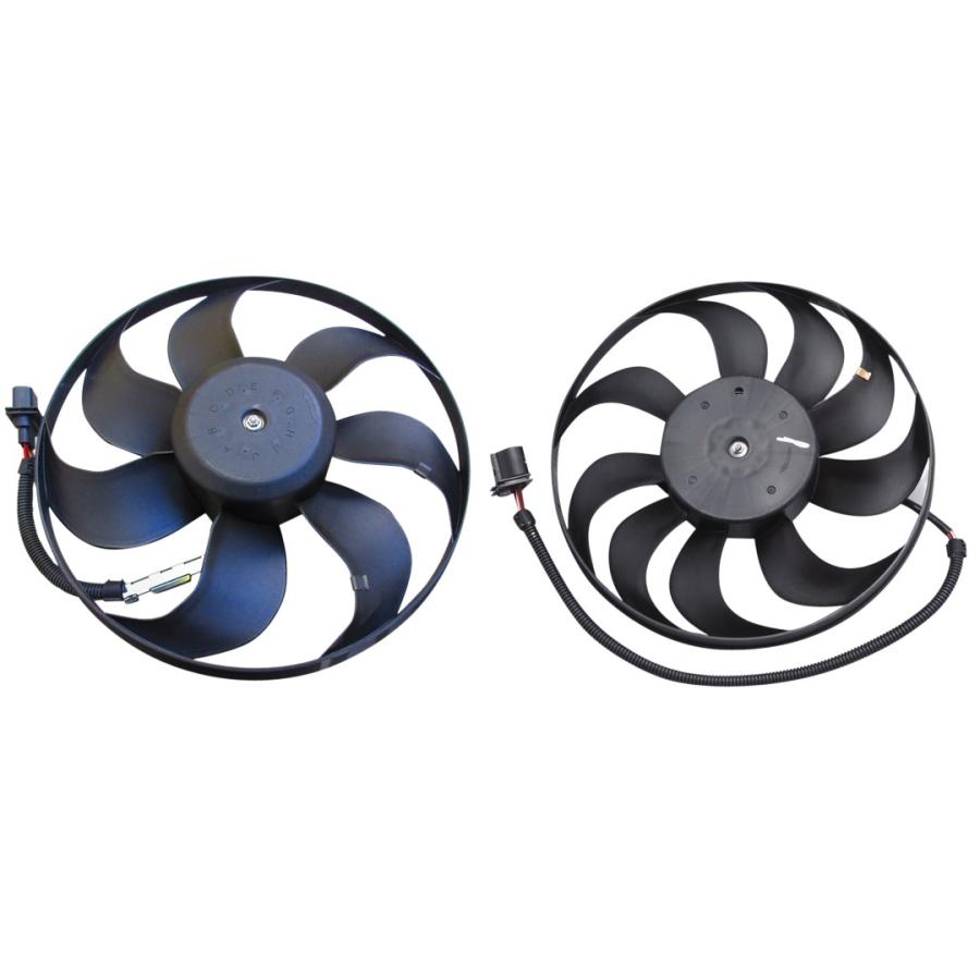 正規優良品 VW ラジエター 電動ファン 左右 ニュービートル ボーラ ゴルフ4 1J0959455S 1J0-959-455S ...