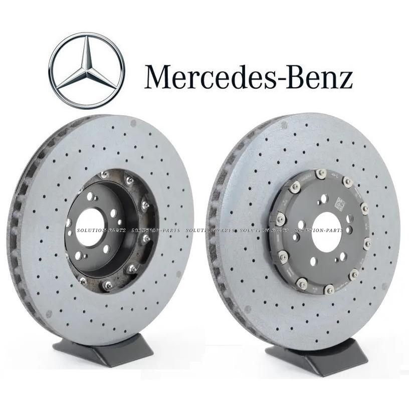 正規純正品 Mercedes-Benz ベンツ フロント カーボン ブレーキローター R231 R218 R212 SLS SL63 E63 ...