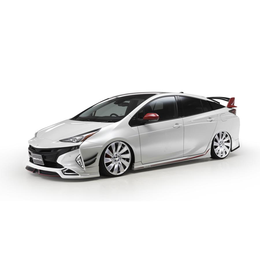 WALD SPORTS-LINE トヨタ 50 55 プリウス PRIUS ZVW50 ZVW55 H27.12~30.12 サイドステップ ...