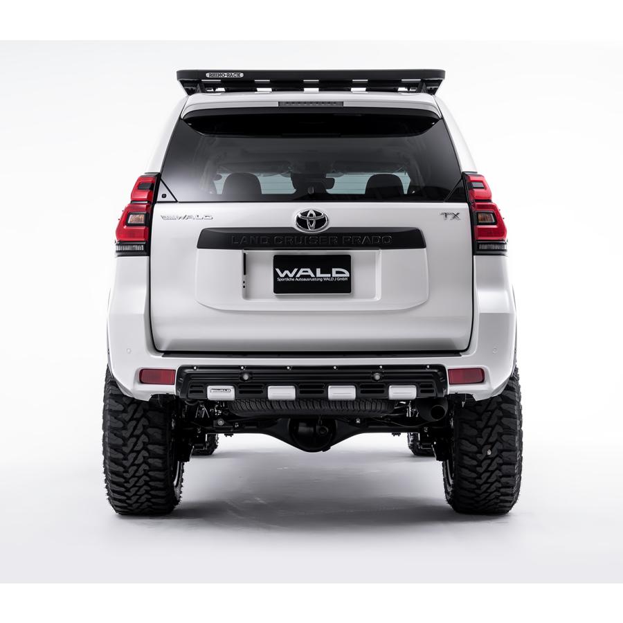 WALD DESERT LINE H29.9- リアガーニッシュ 150系 ランドクルーザー プラド GDJ150W TRJ150W 後期 ヴァルド エアロ : Parts-Solution ...