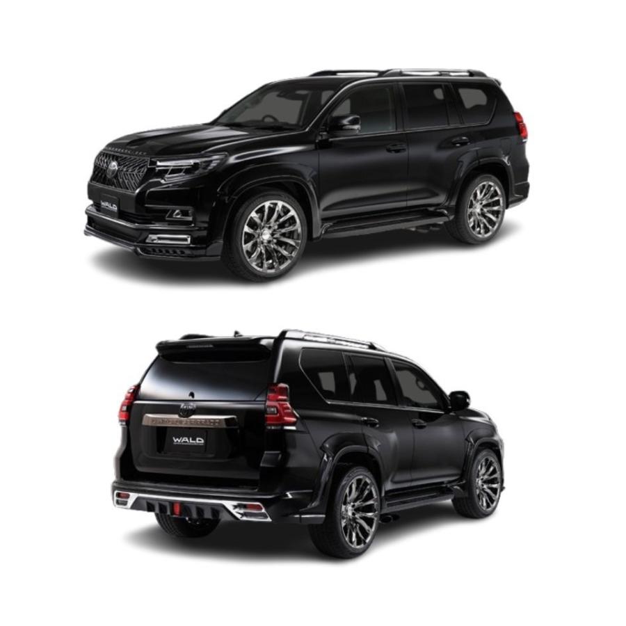WALD BLACK BISON TOYOTA トヨタ ランドクルーザー プラド 150系 GDJ15#W TRJ150W オーバーフェンダー H29.9- ヴァルド エアロ パーツ ...