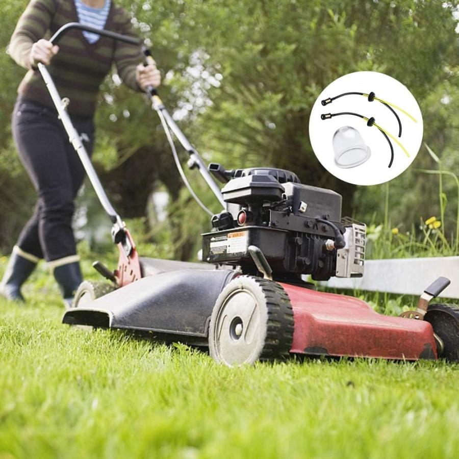 YIBOOOM 草刈機 刈払機 燃料ライン用 燃料ライン交換 燃料ライン2個 プライマリーポンプ4個 交換用部品 取り付けが簡単 草刈り機 部品 : SOLVERTEX - 通販 ...