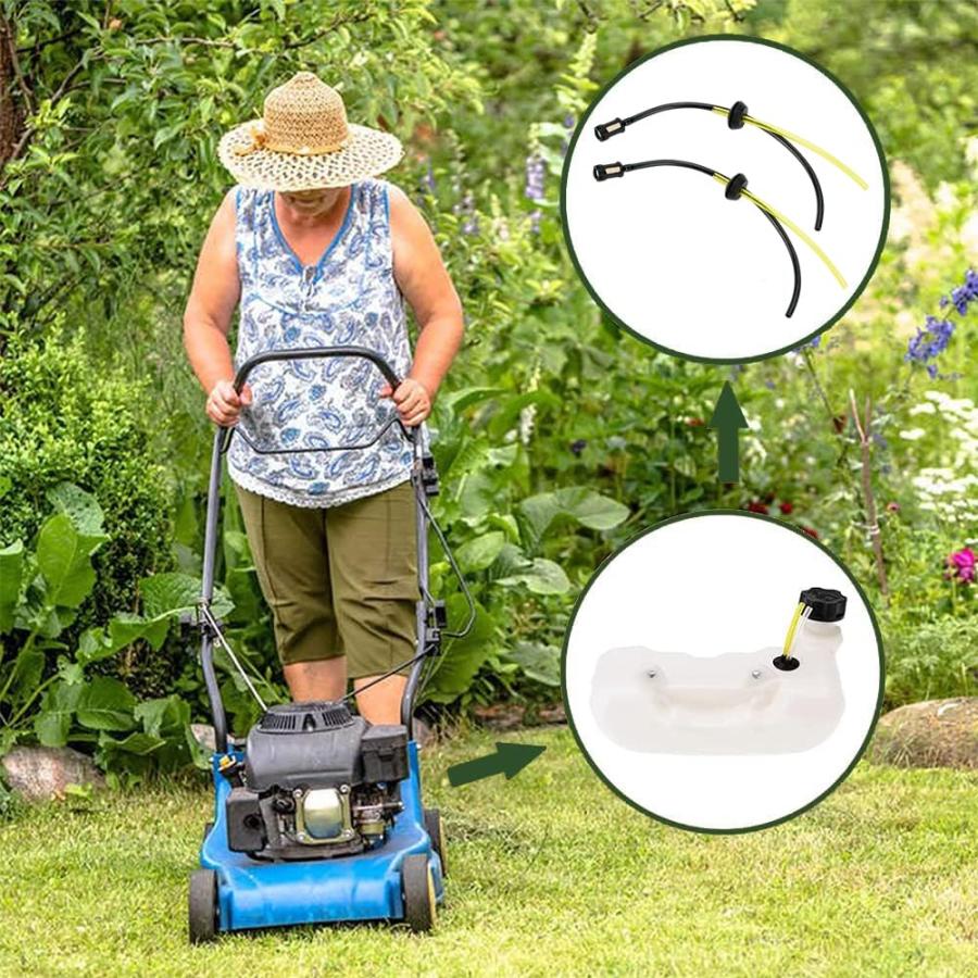 YIBOOOM 草刈機 刈払機 燃料ライン用 燃料ライン交換 燃料ライン2個 プライマリーポンプ4個 交換用部品 取り付けが簡単 草刈り機 部品 : SOLVERTEX - 通販 ...